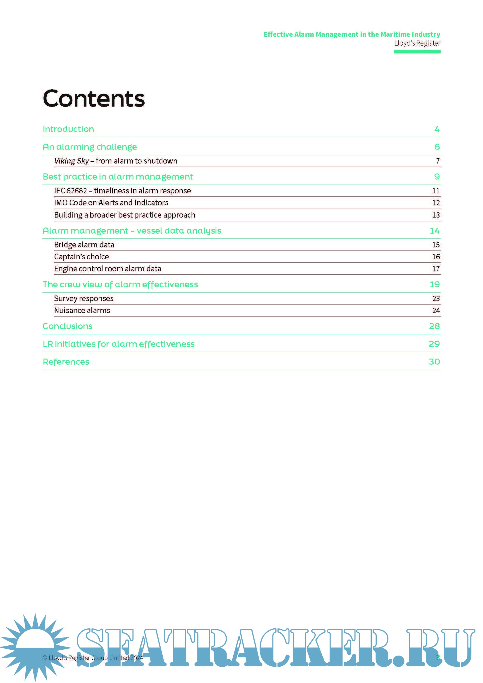 Effective Alarm Management in the Maritime Industry - Lloyd’s Register ...