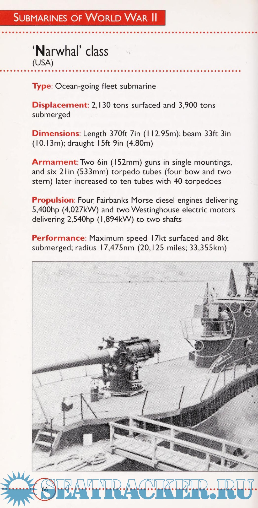 An Illustrated Data Guide to Submarines of World War II - Chant С. [1997, PDF] › Marine Tracker