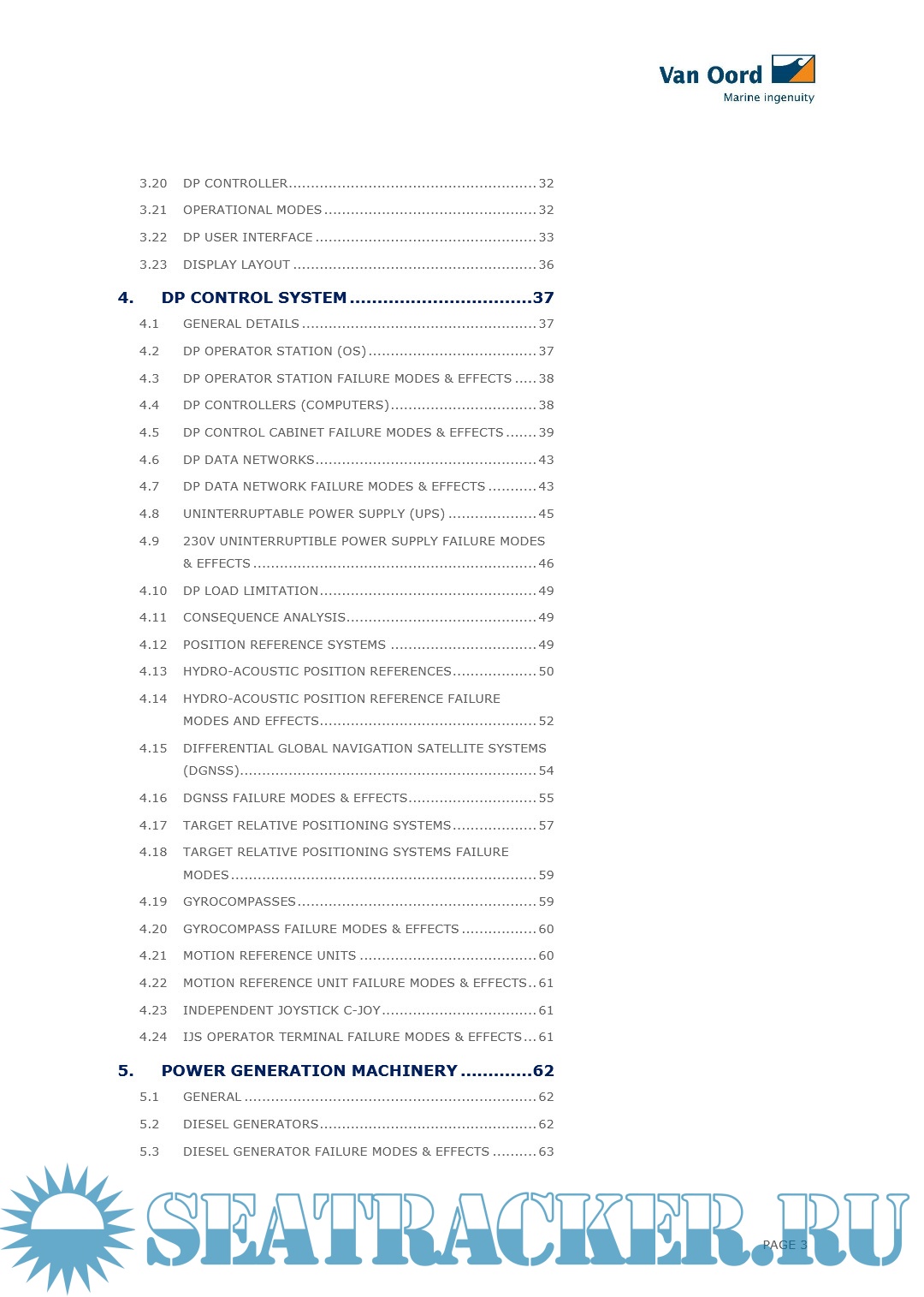 DP2 Cable-Laying Vessel NEXUS IMO 9715505 DP Operations Manual - Van ...