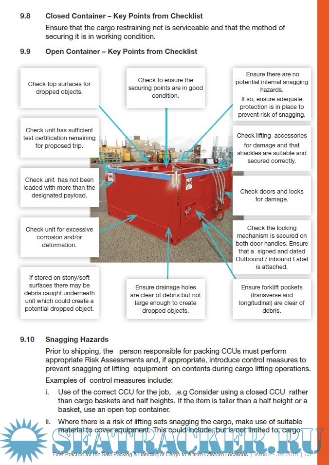 Best Practice for the Safe Packing & Handling of Cargo to & from ...