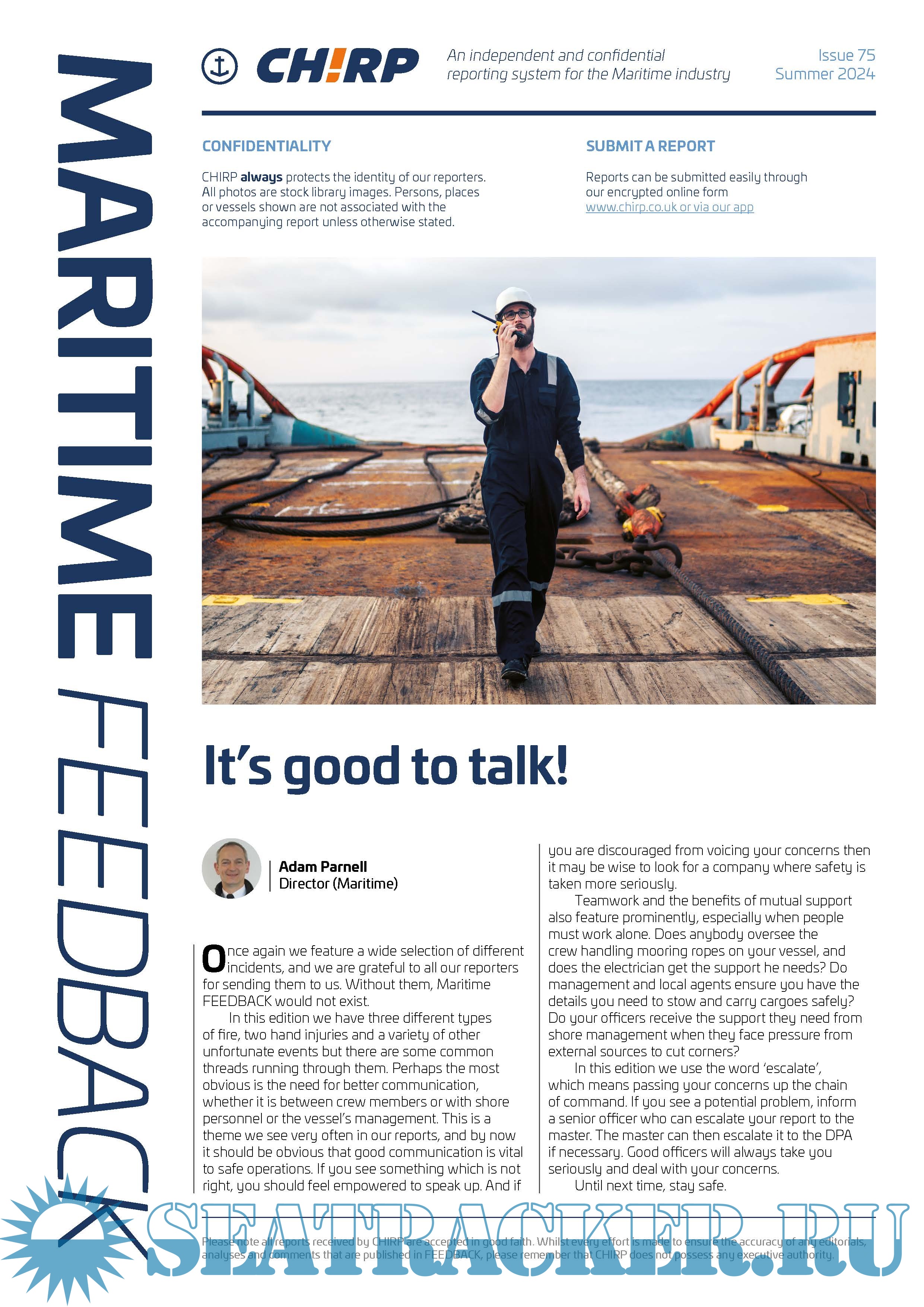 CHIRP Maritime Feedback Volumes 74-76 - CHIRP Maritime [2024, PDF ...
