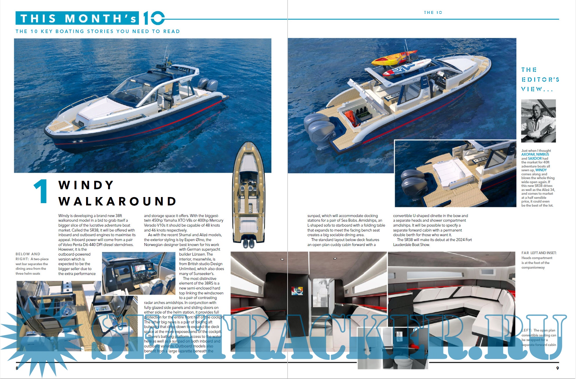 Motor Boat & Yachting (January) - (Hugo Andreae - Editor)[2024, PDF] › Marine Tracker