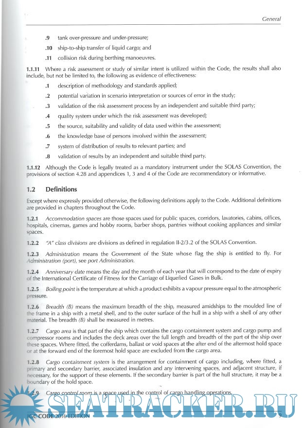 International Code For The Construction and Equipment of Ships Carrying ...