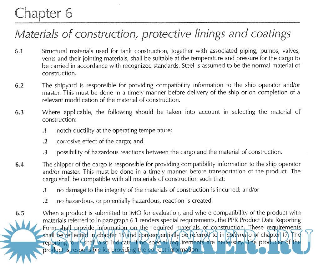 International Code for the Construction and Equipment of Ships Carrying ...