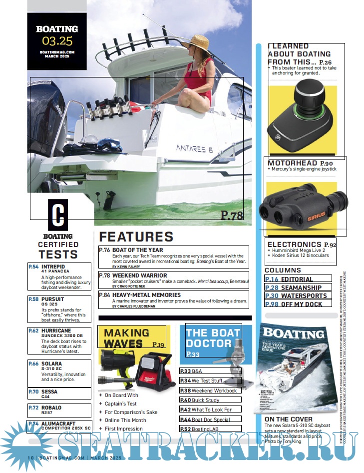 Boating - March 2025 - Kevin Falvey (Editor) [2025, PDF] › Marine Tracker