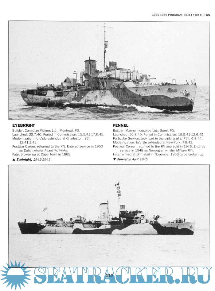 Corvettes of the Royal Canadian Navy: 1939-1945 - Ken Macpherson [2002 ...