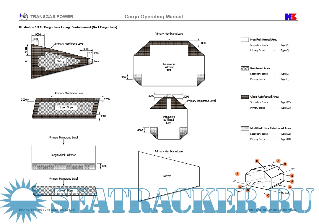 LNG FSRU TRANSGAS POWER IMO 9861809 Cargo and Machinery Operating ...