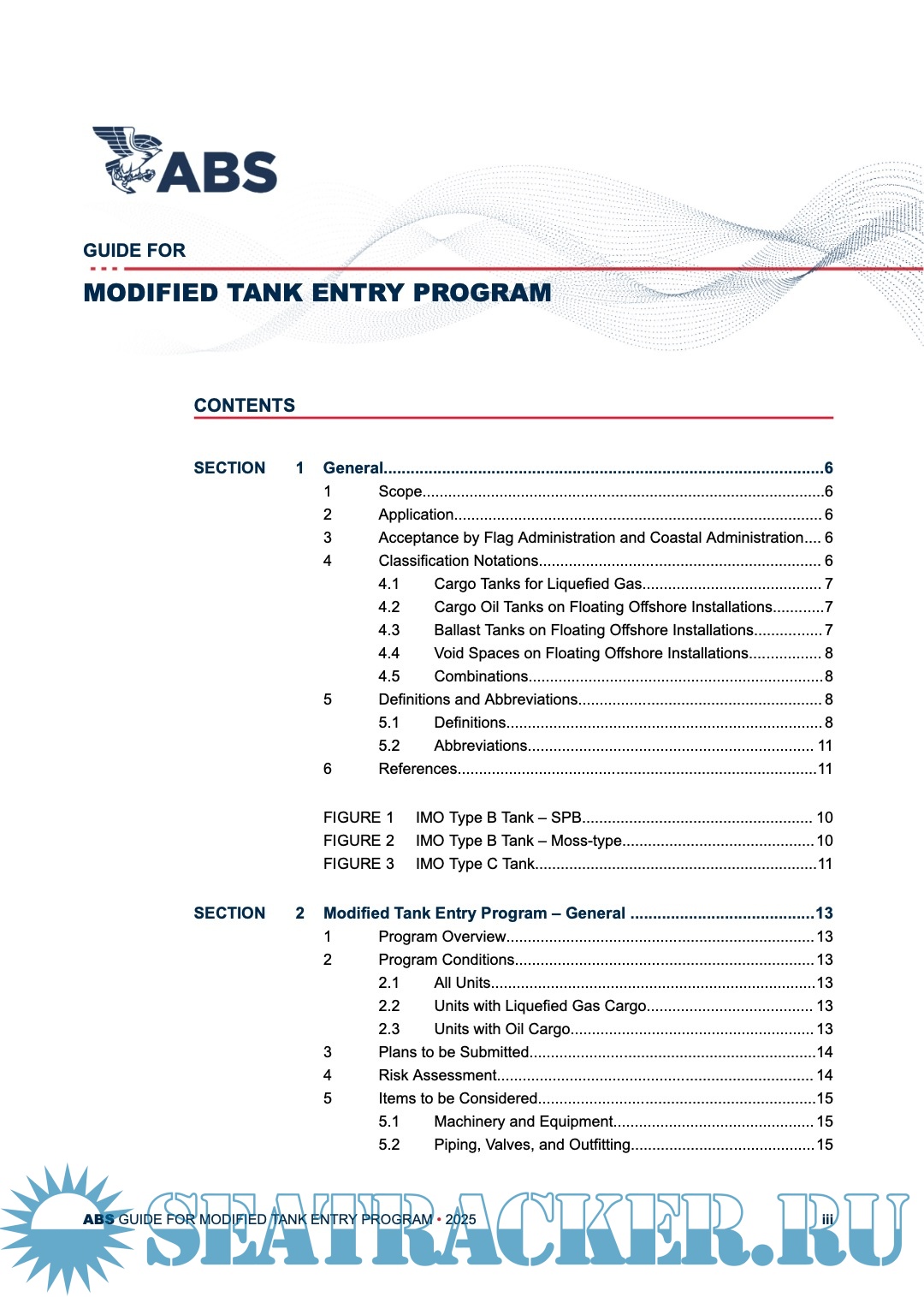 Modified Tank Entry Program-v1 - ABS [2025, PDF] › Marine Tracker