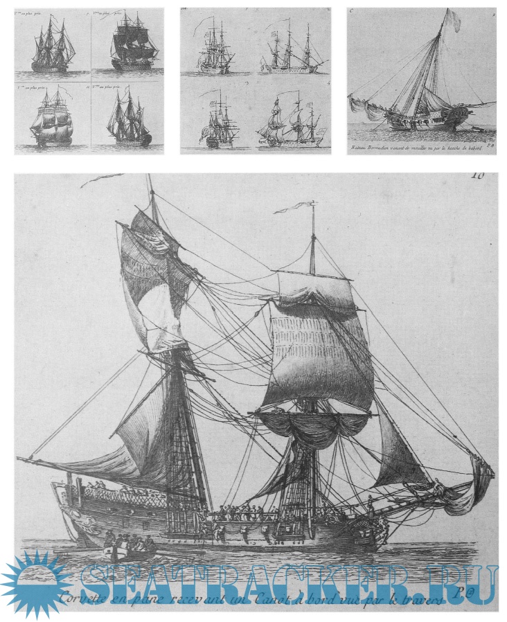 Voiles et voiliers au temps de Louis XV et Louis XVI: Gravures et ...