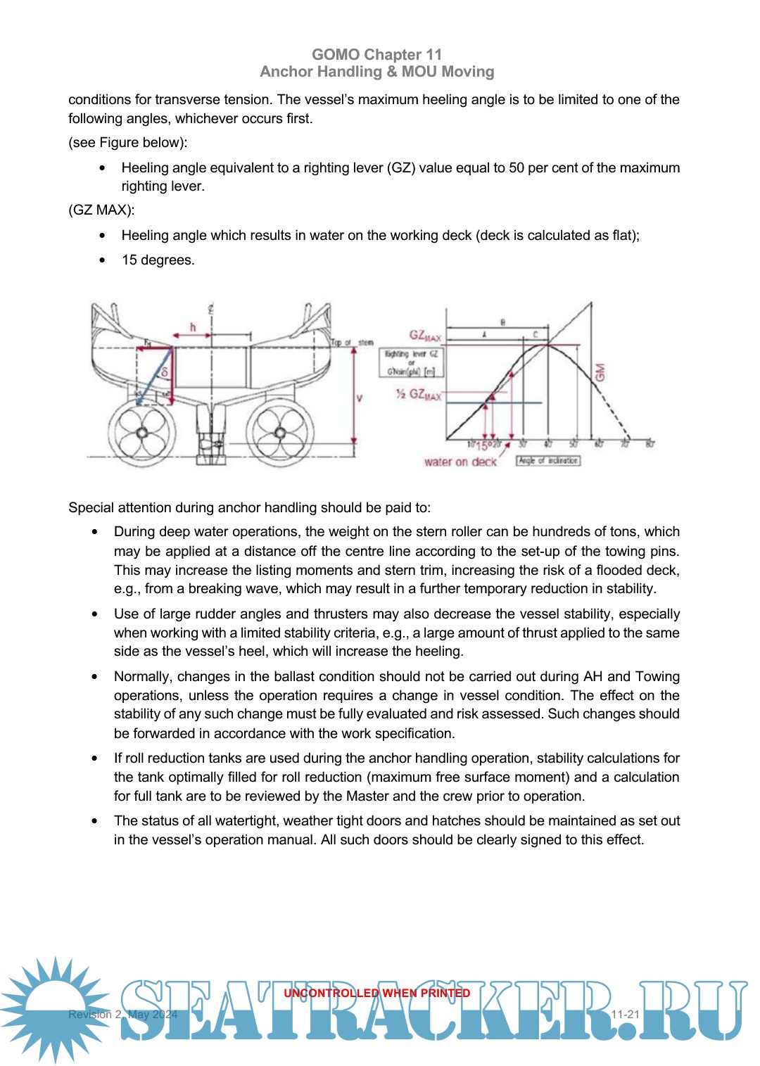 Guidelines for Offshore Marine Operations (GOMO) - OCIMF, IMCA, MSF ...