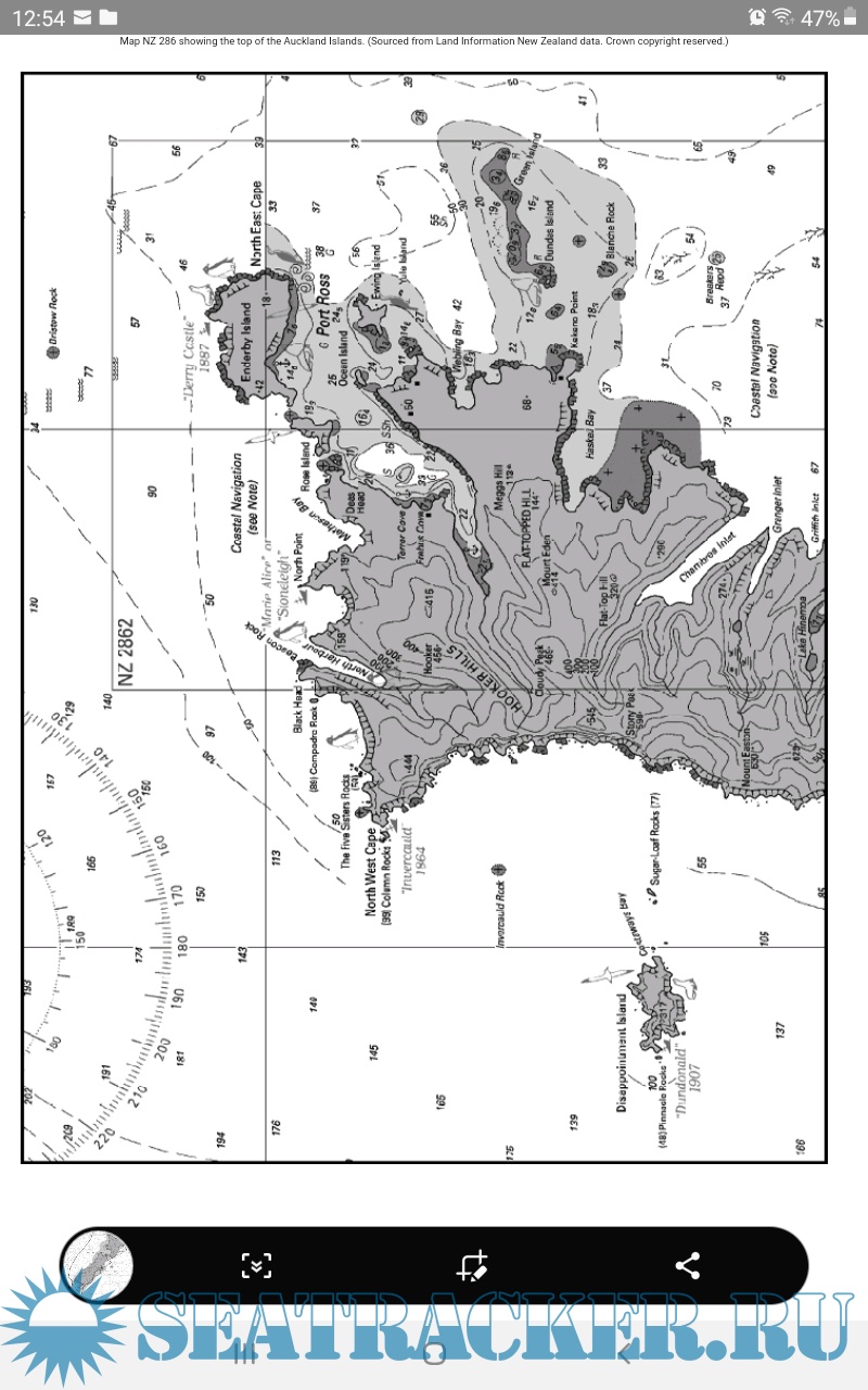 Swirly World sails south - Andrew Fagan [2012, EPUB] › Marine Tracker