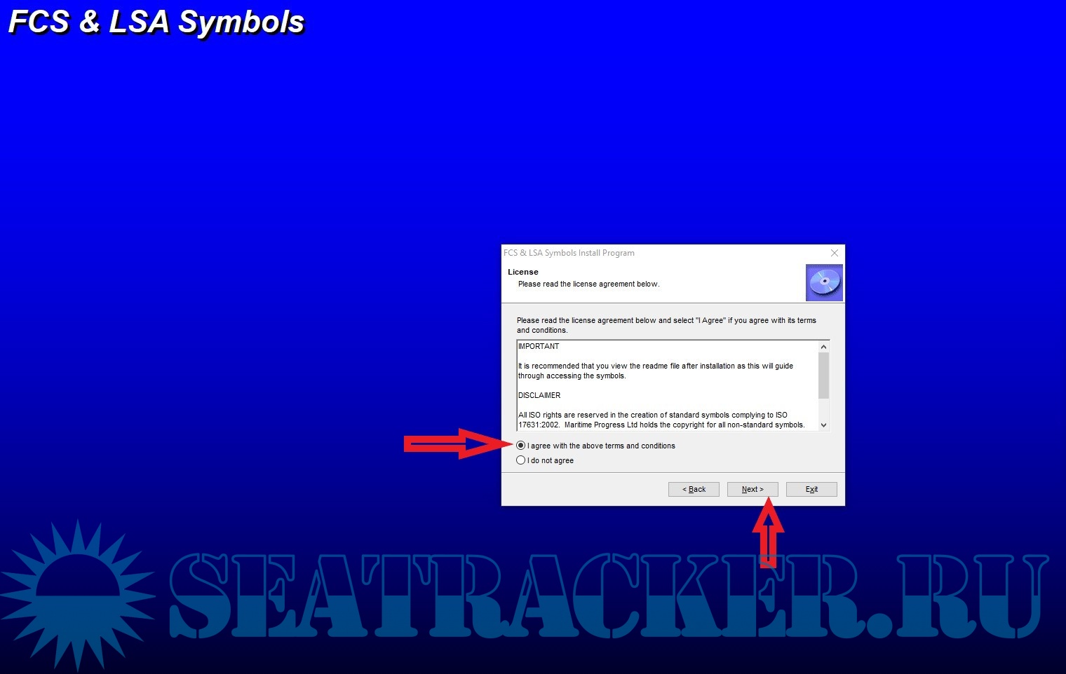 FCS and LSA Symbols - Maritime Progress [2002, EXE] › Marine Tracker