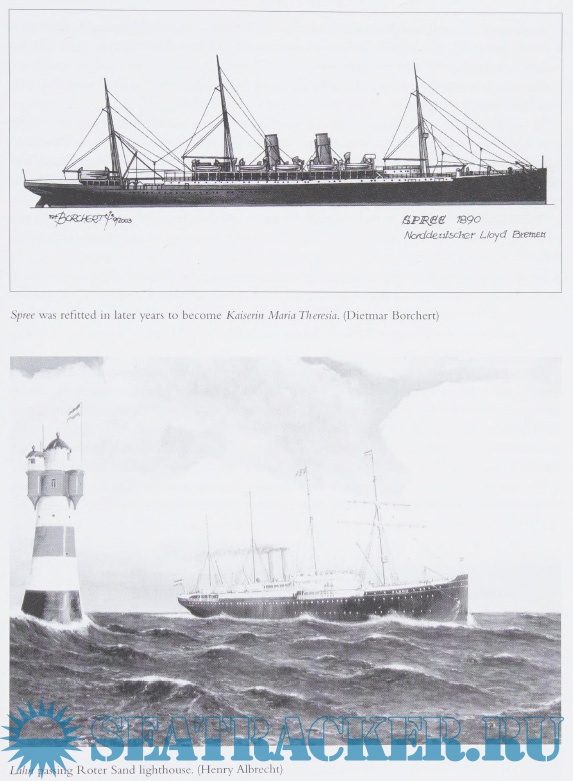 German Luxury Ocean Liners: from Kaiser Wilhelm Der Grosse to ...