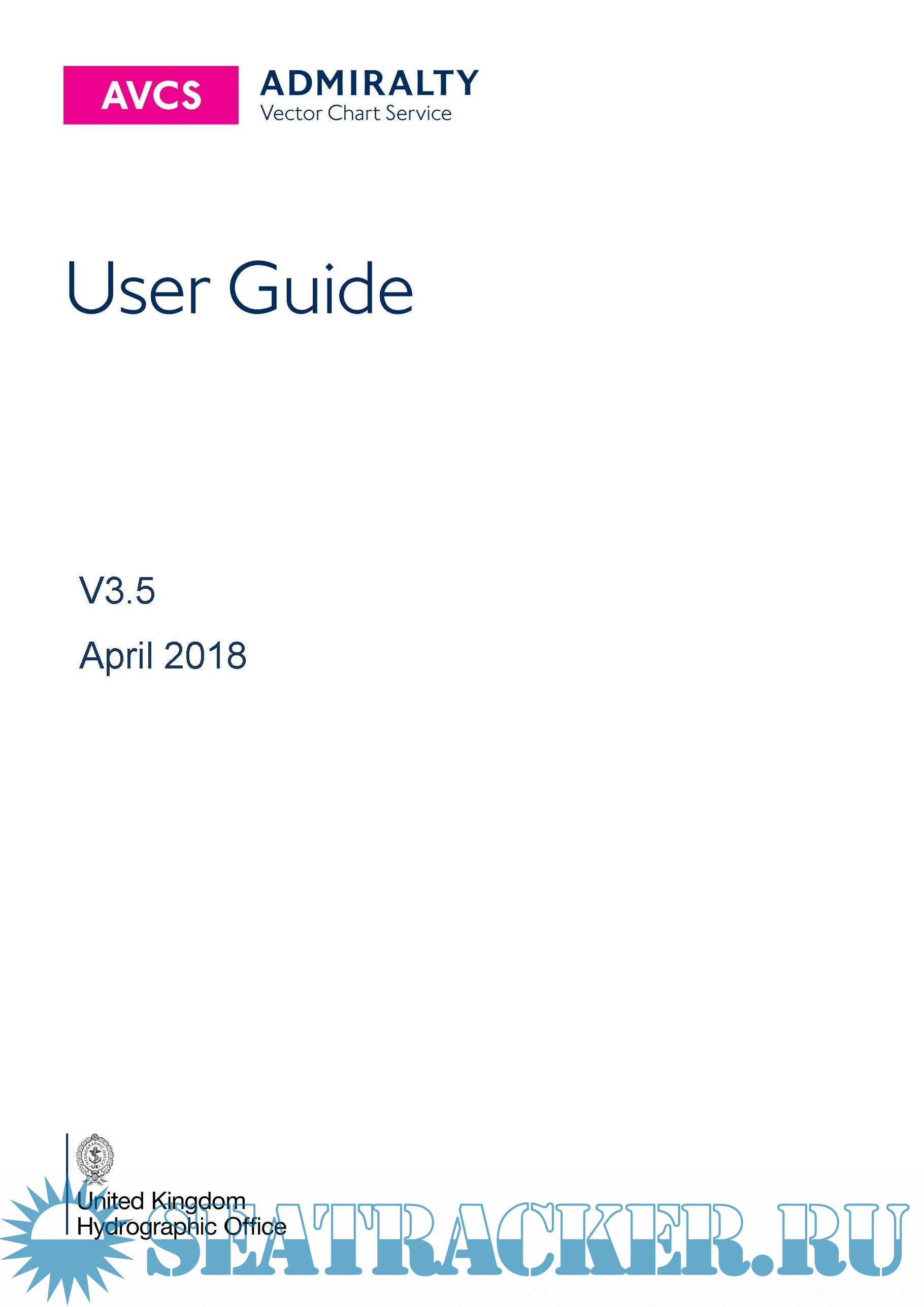 AVCS User Guide V3.5 - UKHO [2018, PDF] › Marine Tracker