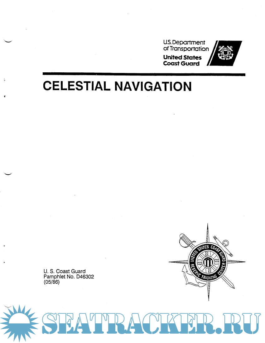 Celestial Navigation - US Department of Transportation, USCG [1988, PDF ...