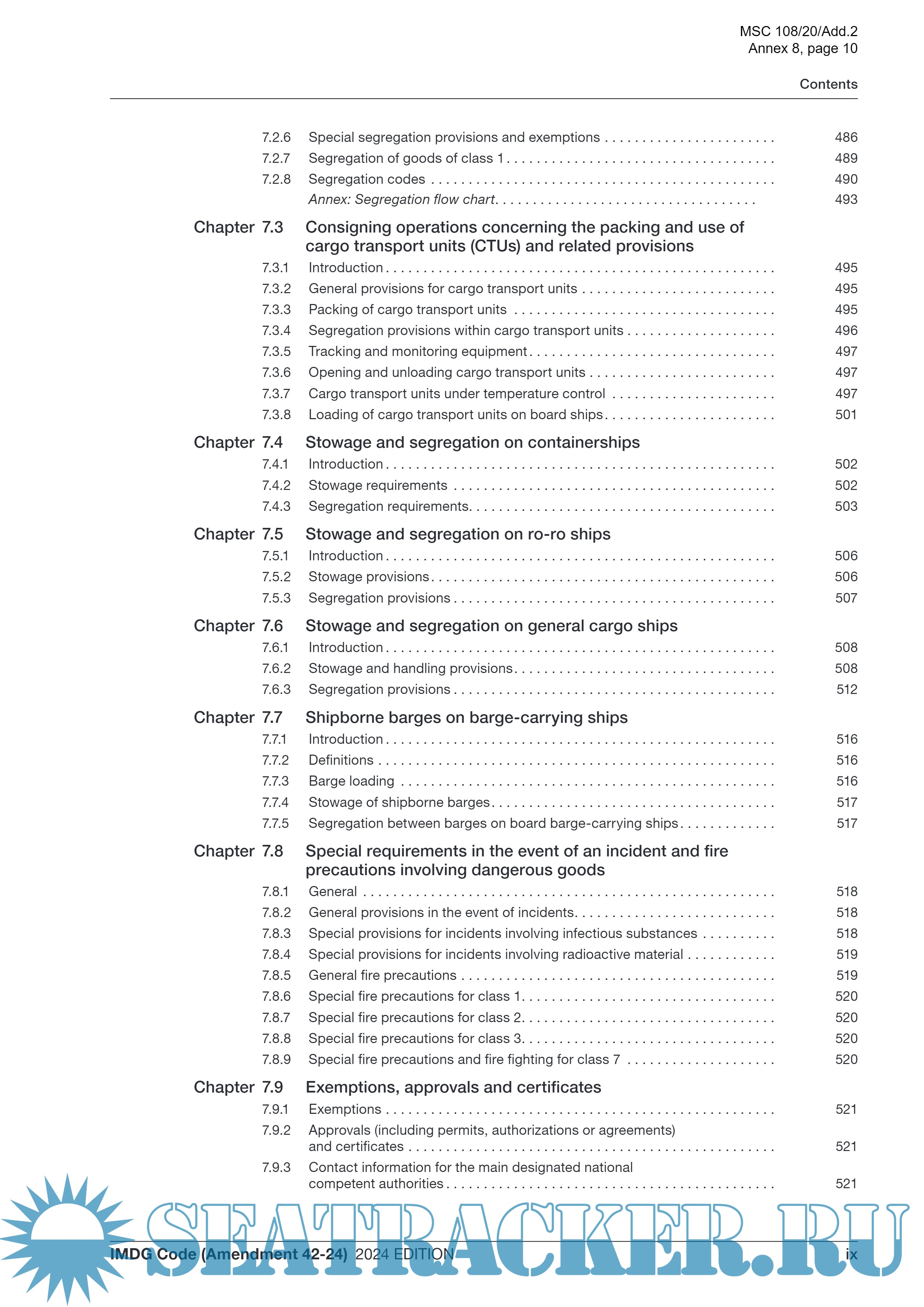 International Maritime Dangerous Goods (IMDG) Code Amendments 2024 ...