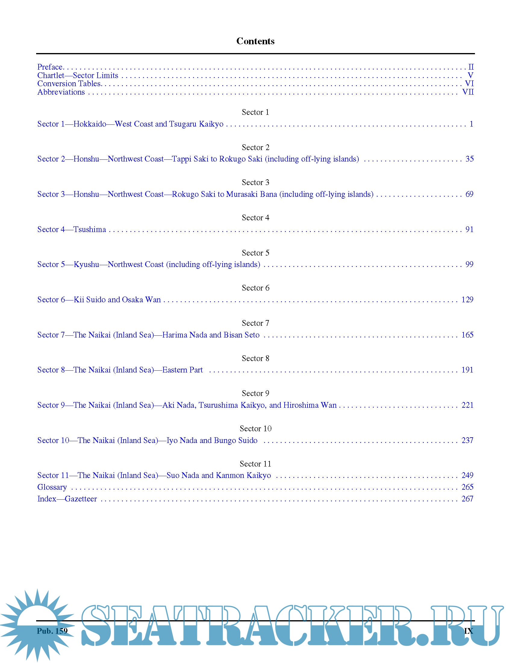 US Pub. 159 Sailing Directions (Enroute) Japan, Volume 2 - NGIA [2022, PDF] › Marine Tracker
