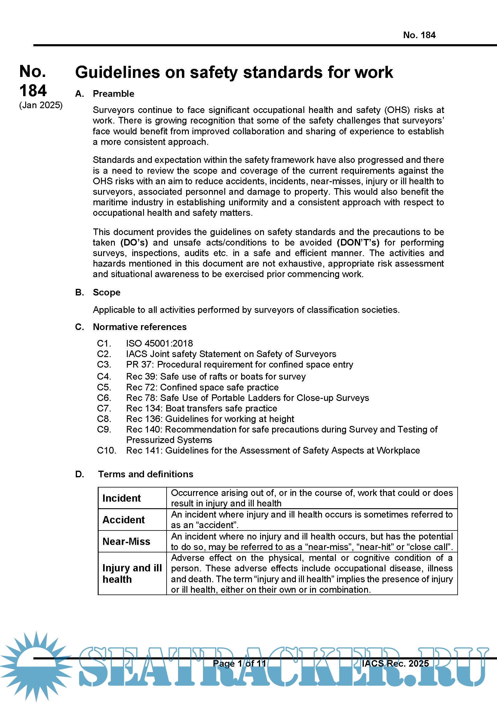 IACS Blue Book - International Association of Classification Societies ...