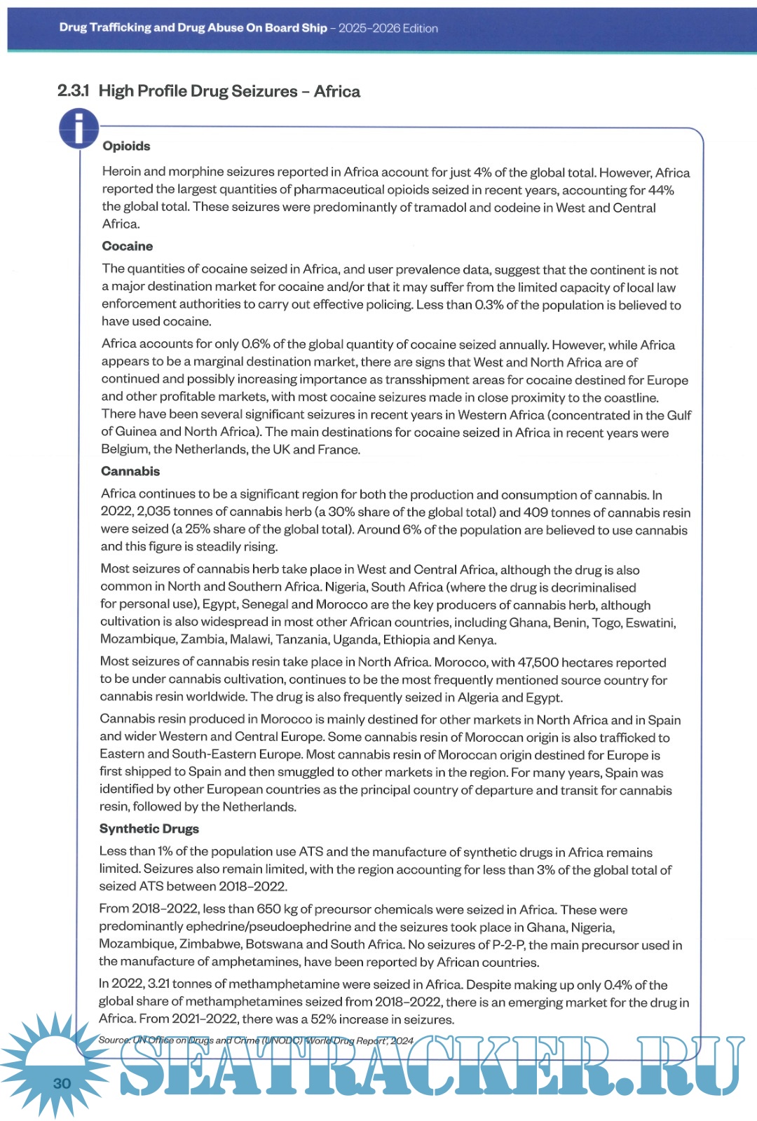 Drug Trafficking and Drug Abuse On Board Ship - International Chamber ...