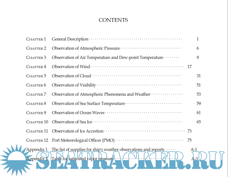 Guide to Weather Observations for Ships - Climate and Marine Department ...