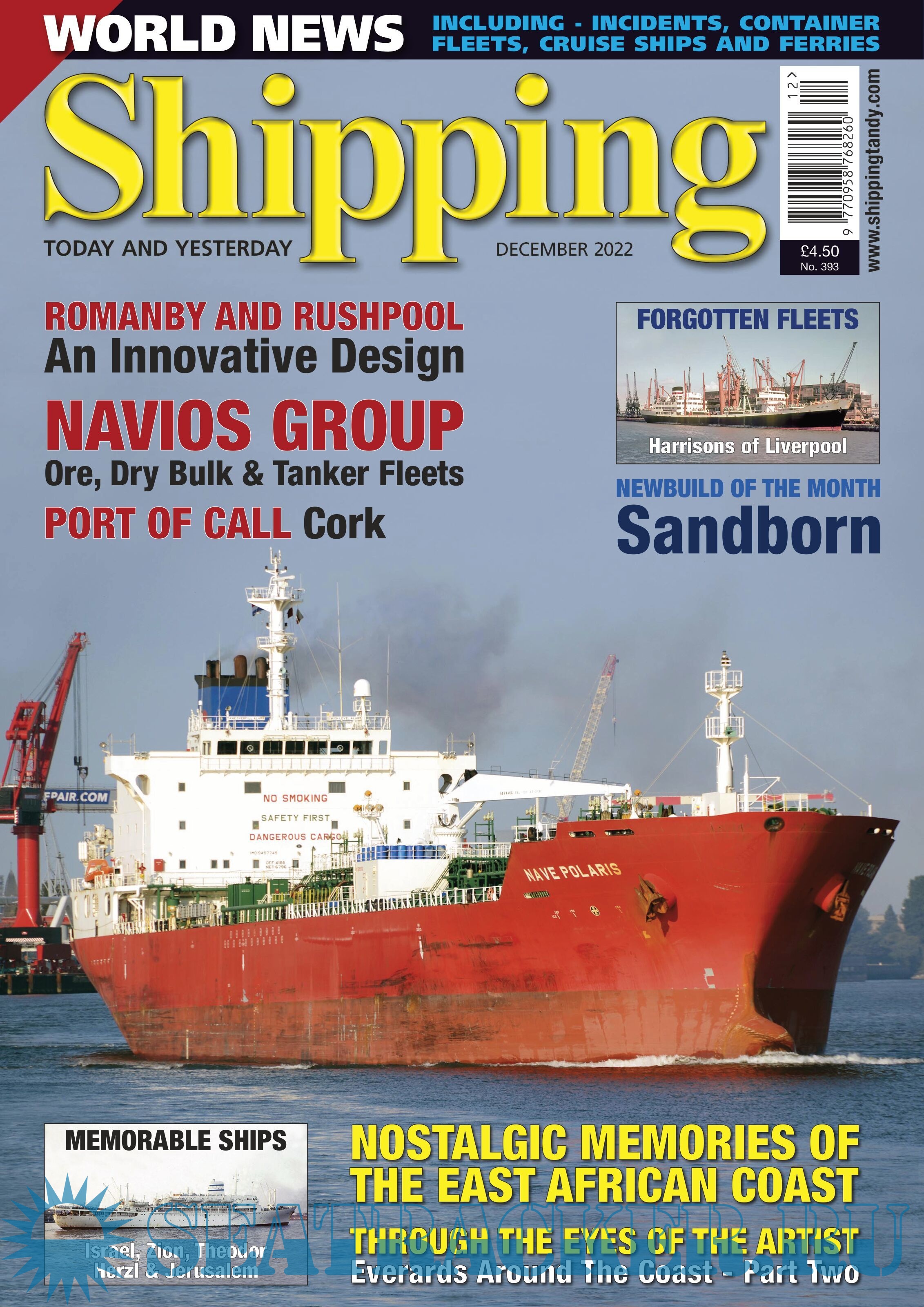 Shipping Today & Yesterday Magazine No.393 (December) - Nigel Lawrence ...