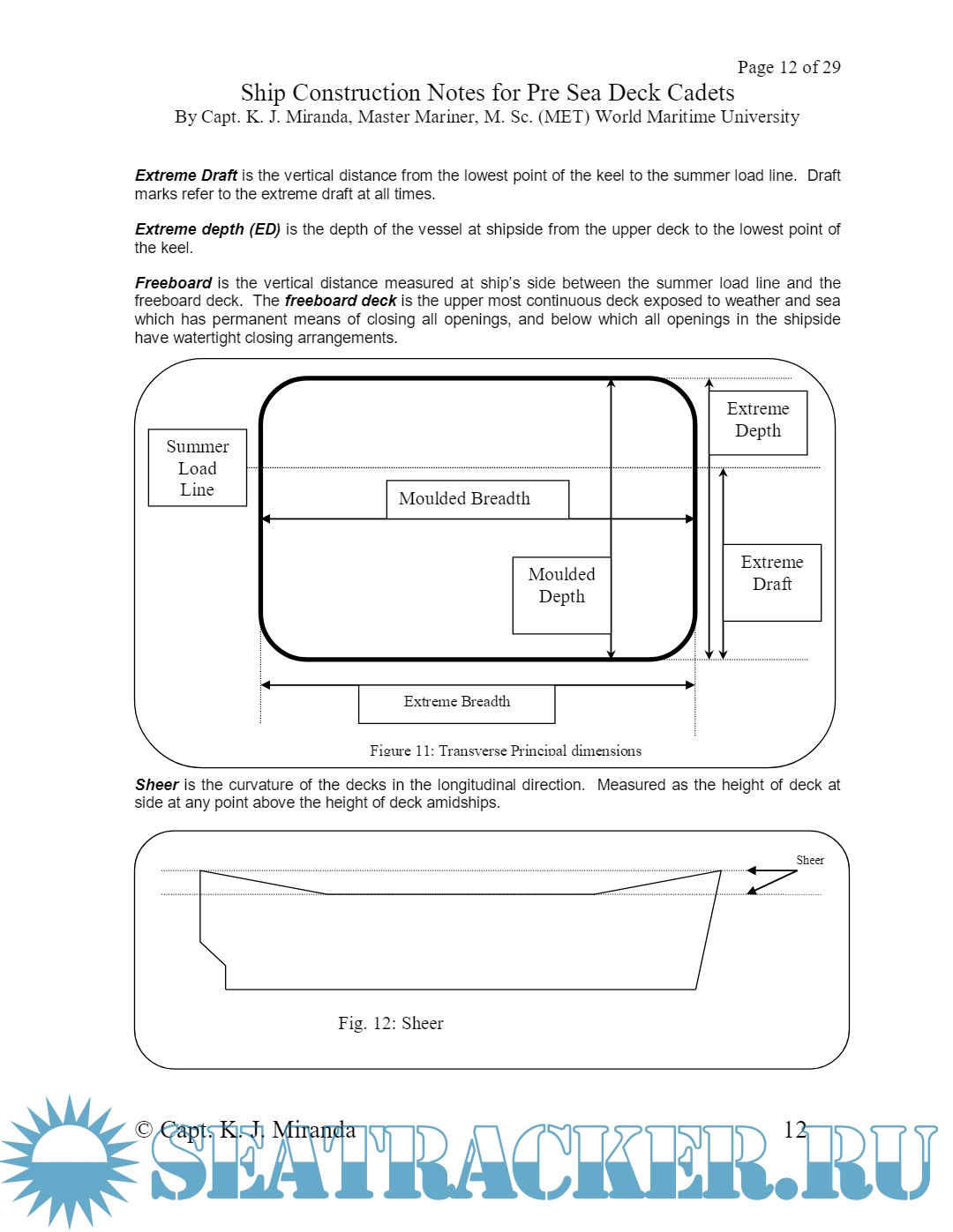 Ship Construction Notes for Deck Cadets - HP USER [20xx, PDF] › Marine ...