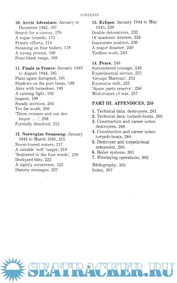 Destroyer: German Destroyers in World War II - W. J. Whitley [1984, PDF ...