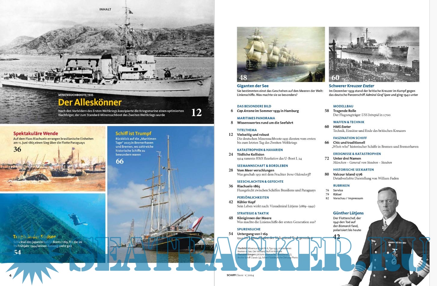 Schiff Classic November/Dezember Januar/Februar - Markus Wunderlich (Editorial Director) [2024 ...