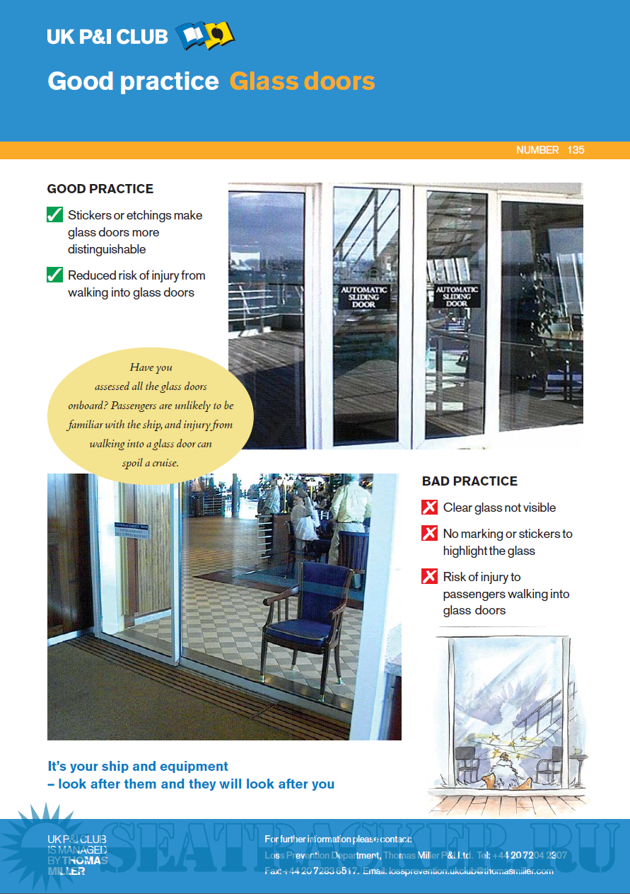 Good Practice posters - UK P&I Club [2007, PDF] › Marine Tracker
