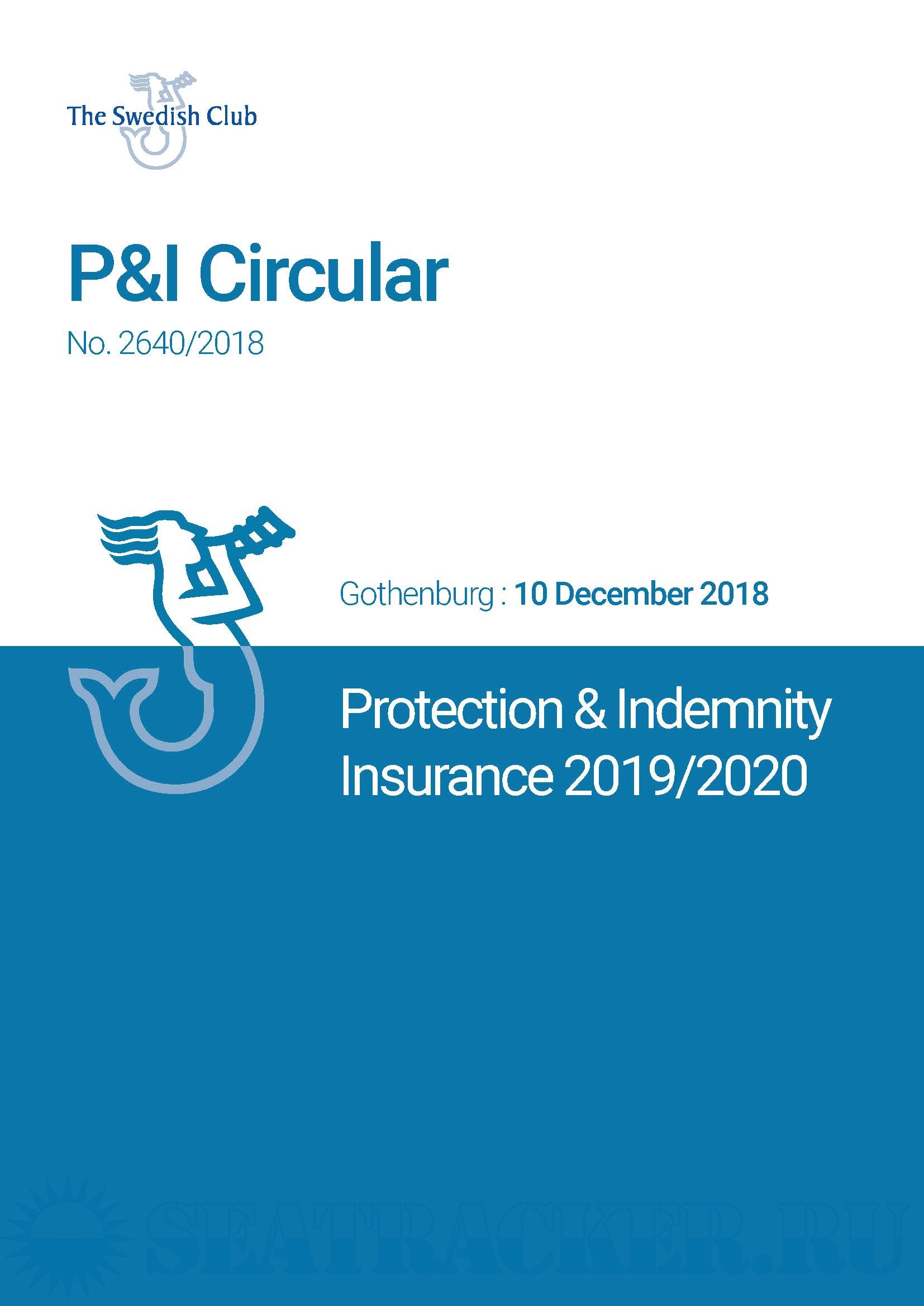 The Swedish P & I Club Rules 2019-20 - The Swedish Club [2019, PDF ...