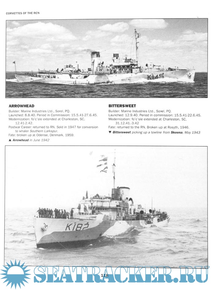 Corvettes of the Royal Canadian Navy: 1939-1945 - Ken Macpherson [2002 ...