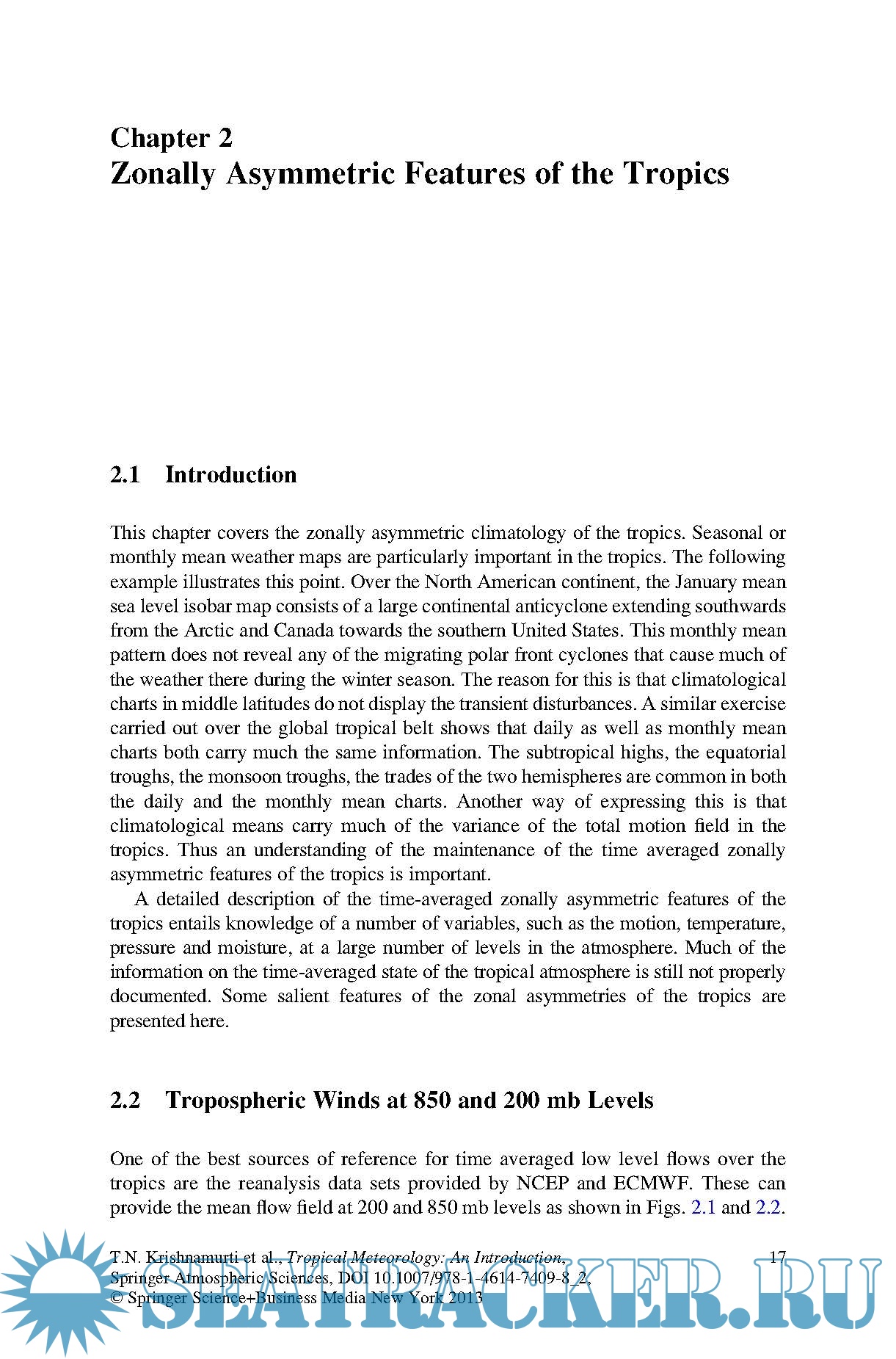Tropical Meteorology: An Introduction - T.N. Krishnamurti, et al. [2013, PDF] › Marine Tracker