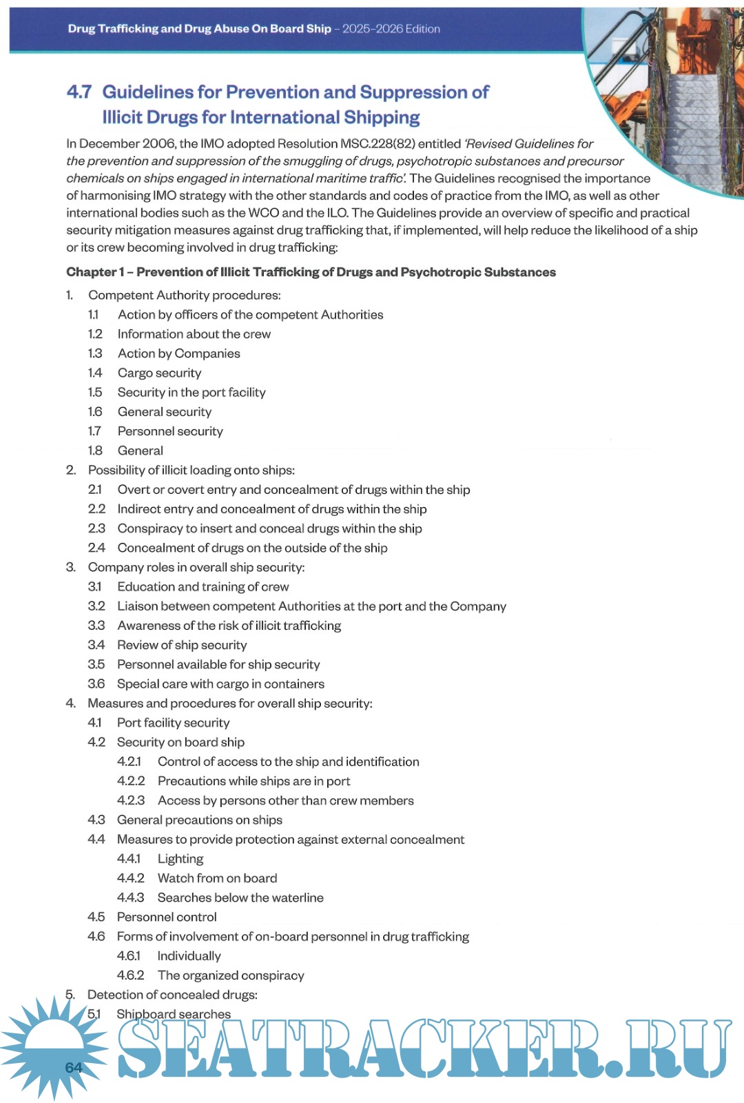 Drug Trafficking and Drug Abuse On Board Ship - International Chamber ...