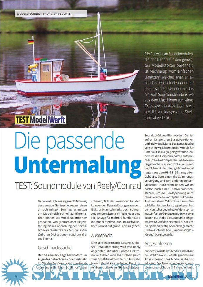 ModellWerft - Mai - Eric Schafenrort (Redaktor) [2018, PDF] › Marine ...