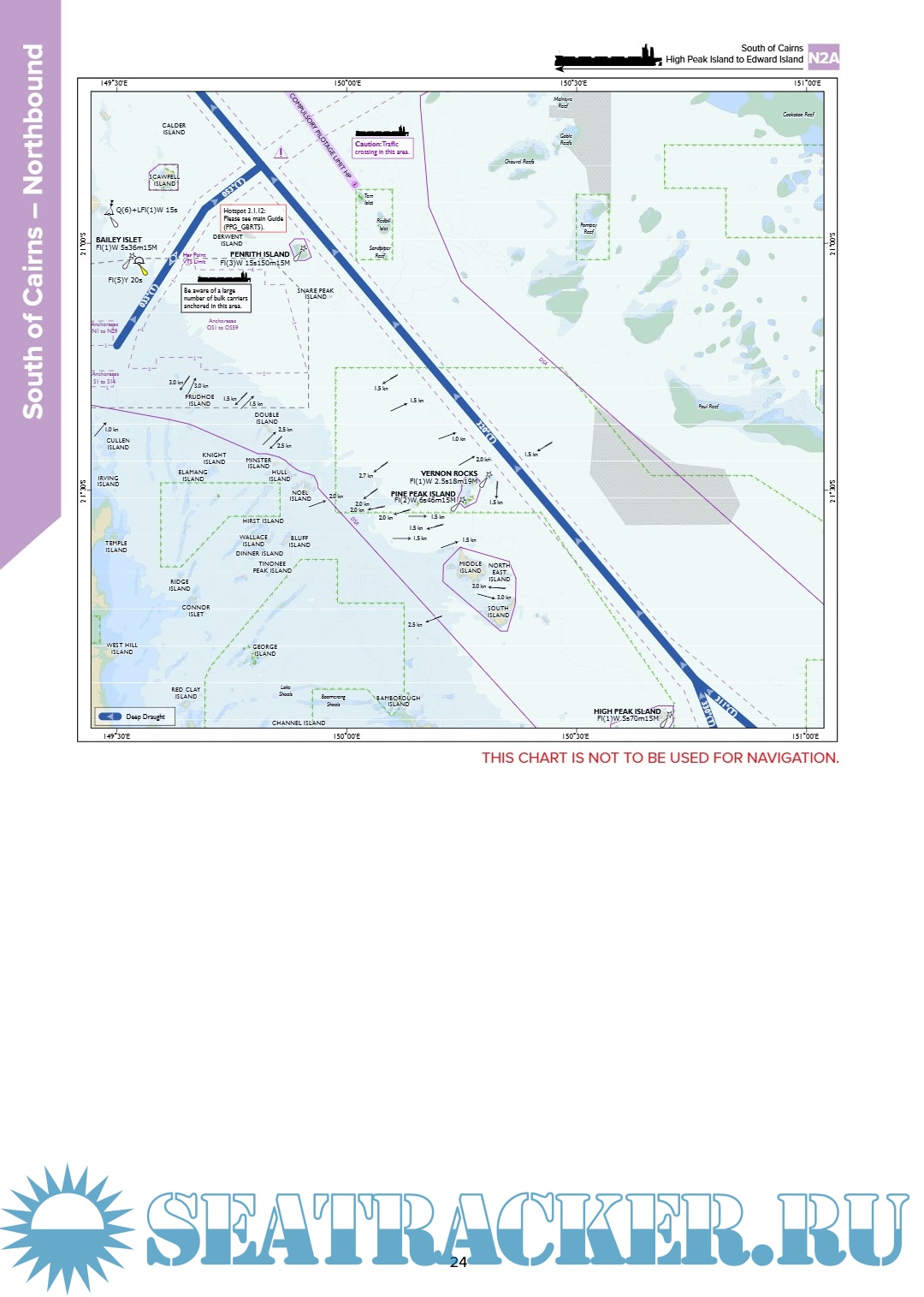 Passage Planning Notes - South of Cairns, Whitsundays and Hydrographers ...