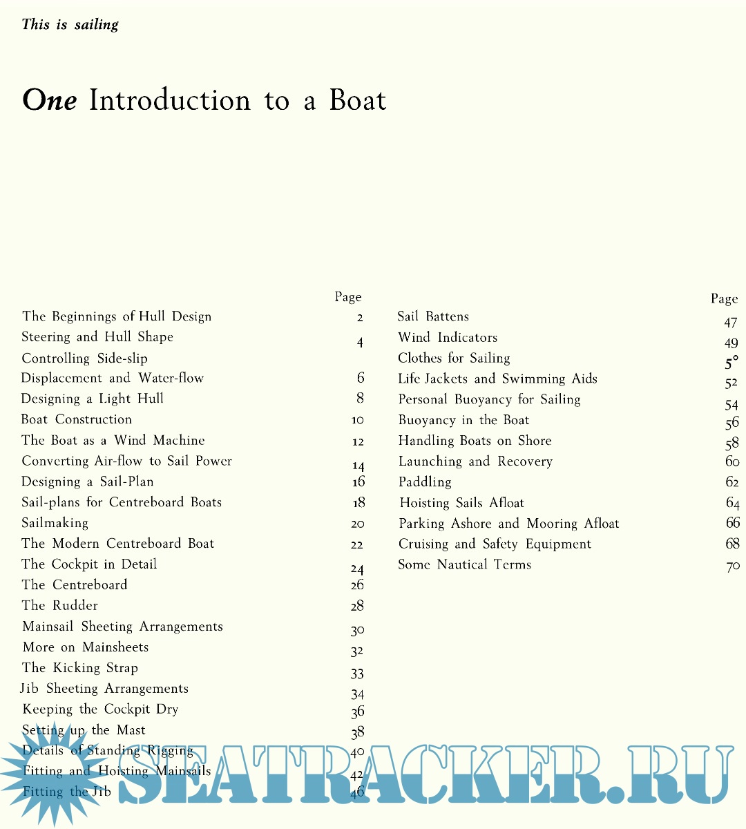 This is sailing - Richard Creagh-Osborn [1973, DjVu] › Marine Tracker