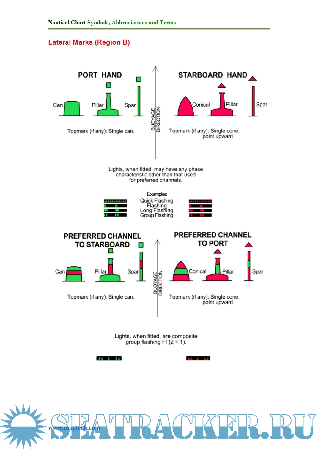 Nautical Chart Symbols, Abbreviations and Terms - Maptech [20??, PDF ...