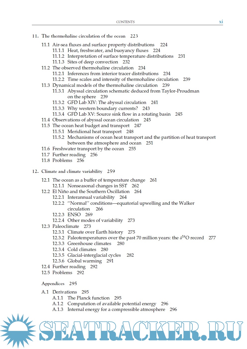 Atmosphere, Ocean and Climate Dynamics: An Introductory Text - John ...