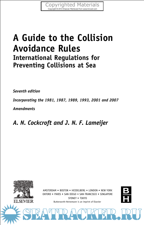 A Guide to the Collision Avoidance Rules International Regulations for ...