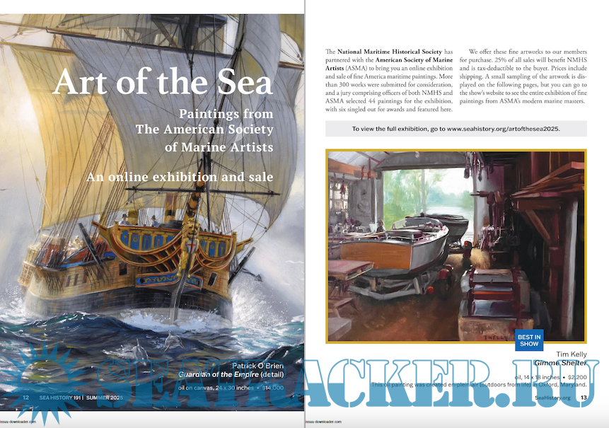 Sea History Magazine (Summer) - National Maritime Historical Society ...