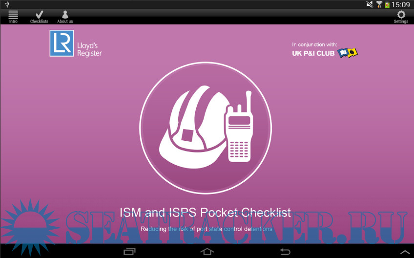 ISM & ISPS Pocket Checklist v.4.0.0 - Lloyd's Register Group Services Limited [2017] [Android ...