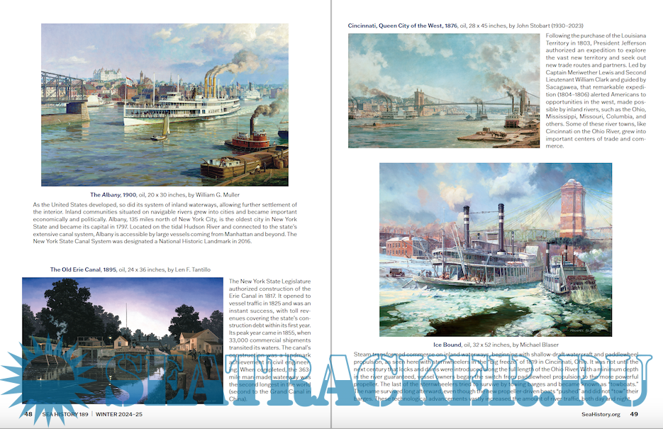 Sea History Magazine (Winter) - National Maritime Historical Society ...