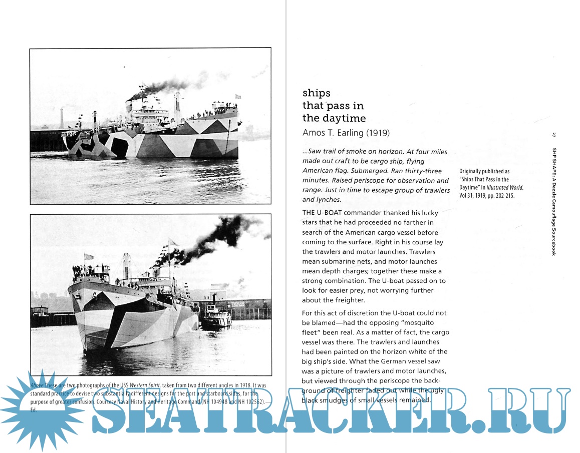 Ship Shape, a Dazzle Camouflage Sourcebook: An Anthology of Writings ...