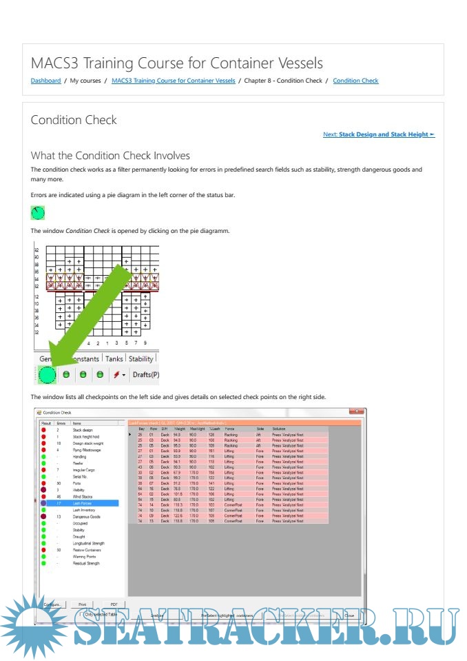 MACS3 Training Course for Container Vessels v.1.1.29.84 - NAVIS [2020 ...