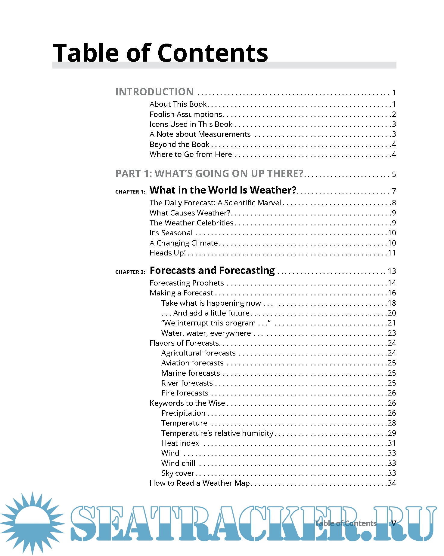 Weather For Dummies - John D. Cox [2021, PDF] › Marine Tracker