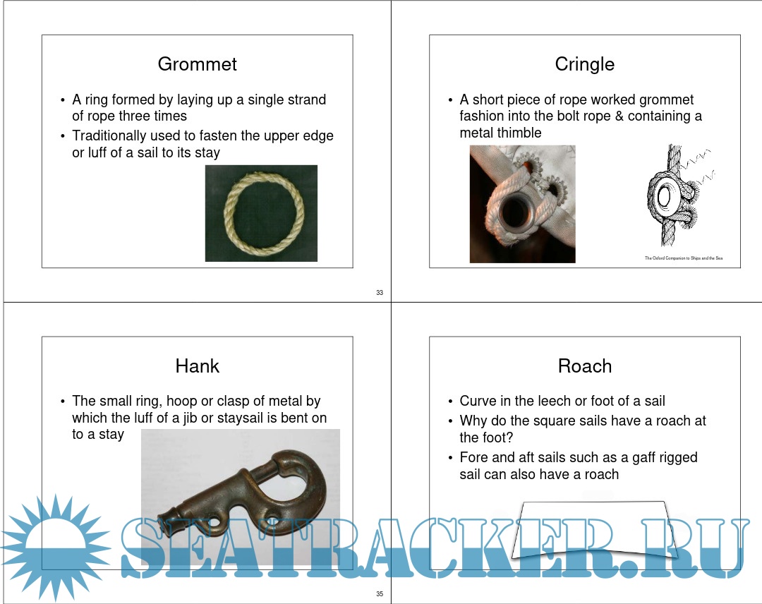 Rigs and Rigging - Toronto Brigantine [PDF] › Marine Tracker