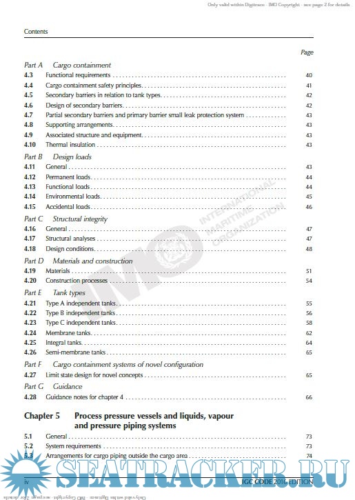 International Code For The Construction and Equipment of Ships Carrying ...