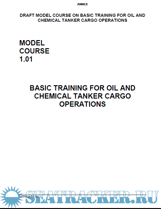 IMO - Model Course 1.01 Basic Training for Oil and Chemical Tanker ...