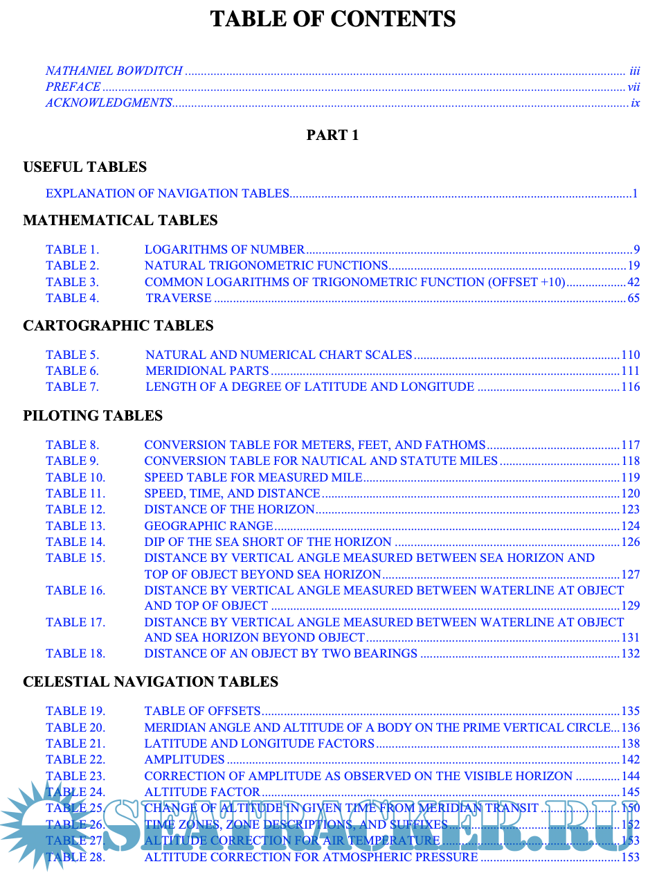 American Practical Navigator an Epitome of Navigation, Pub. No. 9 ...