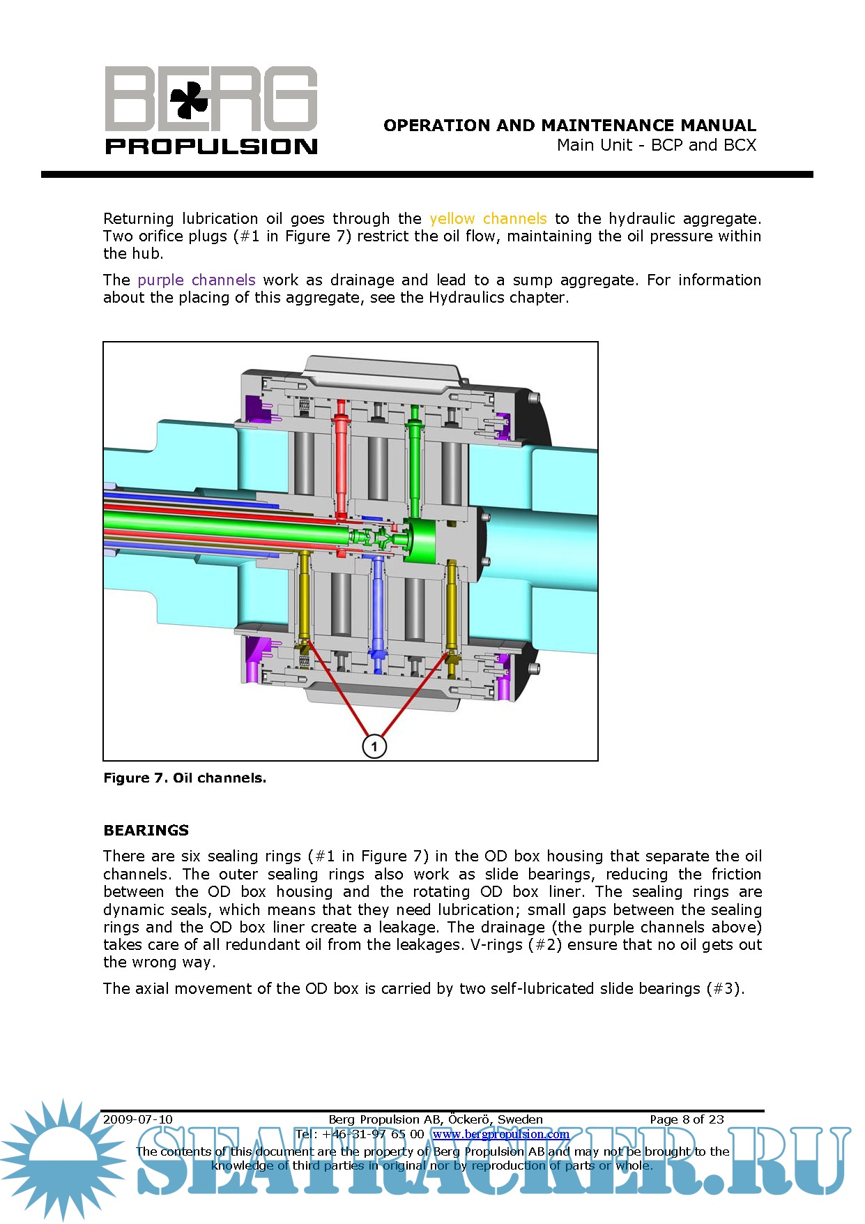 Berg Propulsion. CPP System. Operation & Service Manual - Berg Propulsion [2009, PDF] › Marine ...